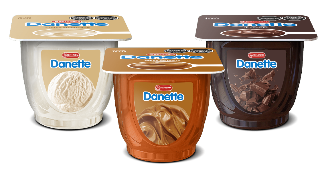 La felicidad de encontrar todos los postres y sabores Danette